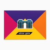 ISHTAR GATE Paper Model Kit for Intermediate Skill Level – PaperLandmarks