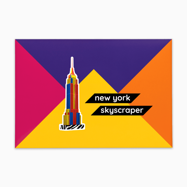 New York Skyscraper - Beginner Level Paper Model Building Kit ...