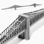 Brooklyn Bridge - Intermediate Level Paper Model Kit