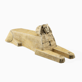 Sphinx and Egyptian Pyramids - Paper Model Kit for Beginners ...