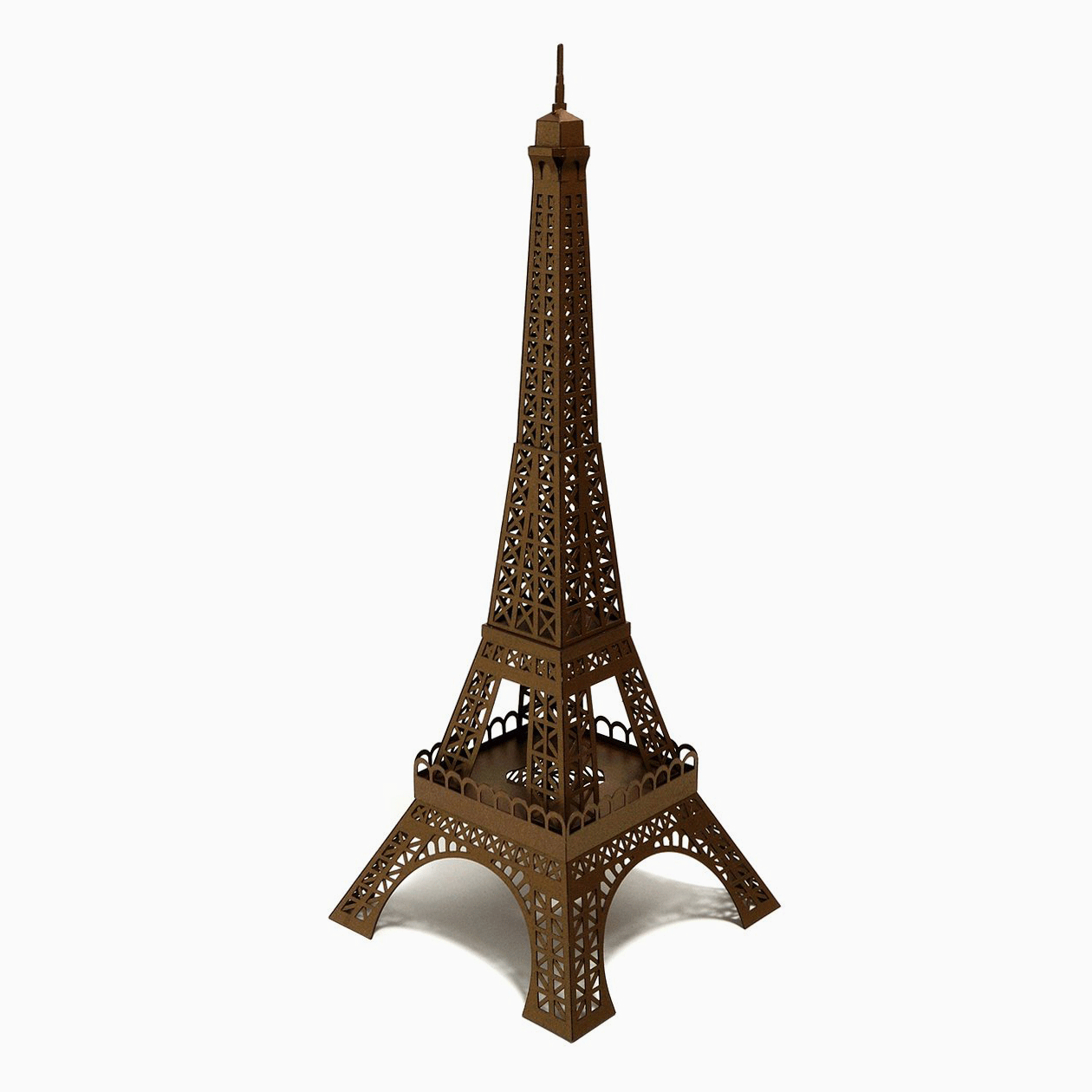 Eiffel Tower Paper Model Kit for Beginner Skill Level – PaperLandmarks