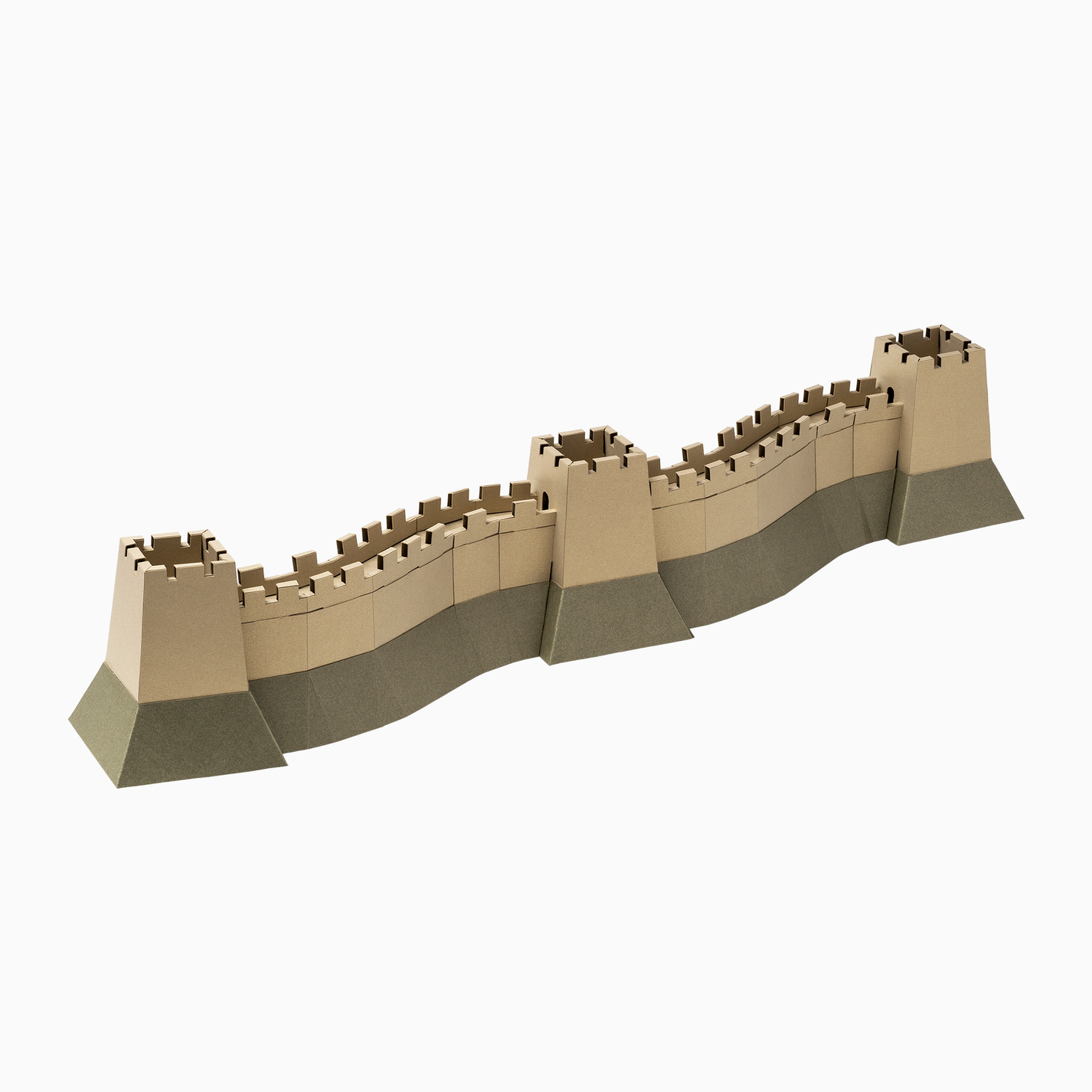 Great Wall Of China Paper Model Kit for Intermediate Skill Level ...