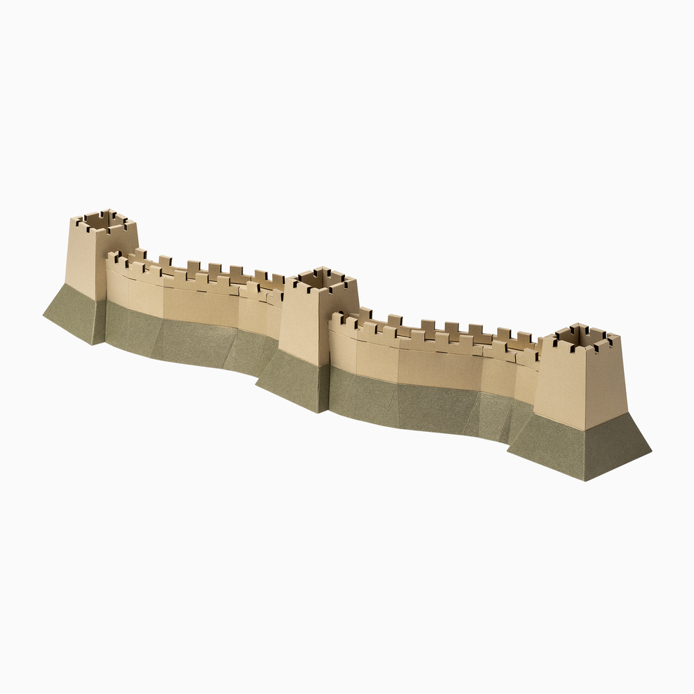 Great Wall Of China Paper Model Kit for Intermediate Skill Level ...