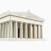 The Parthenon - Advanced Level Paper Model Kit – PaperLandmarks