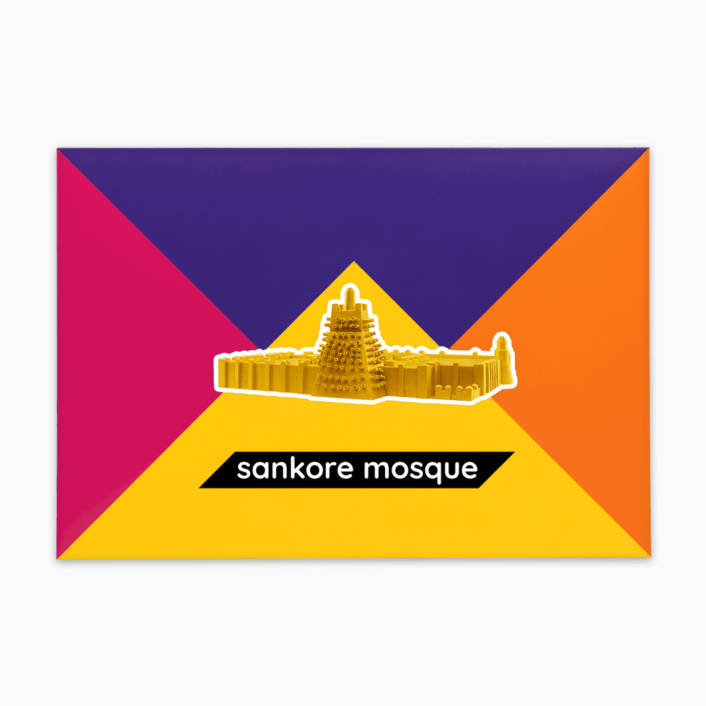 Sankore Mosque of Timbuktu - Intermediate Level Paper Model Kit ...